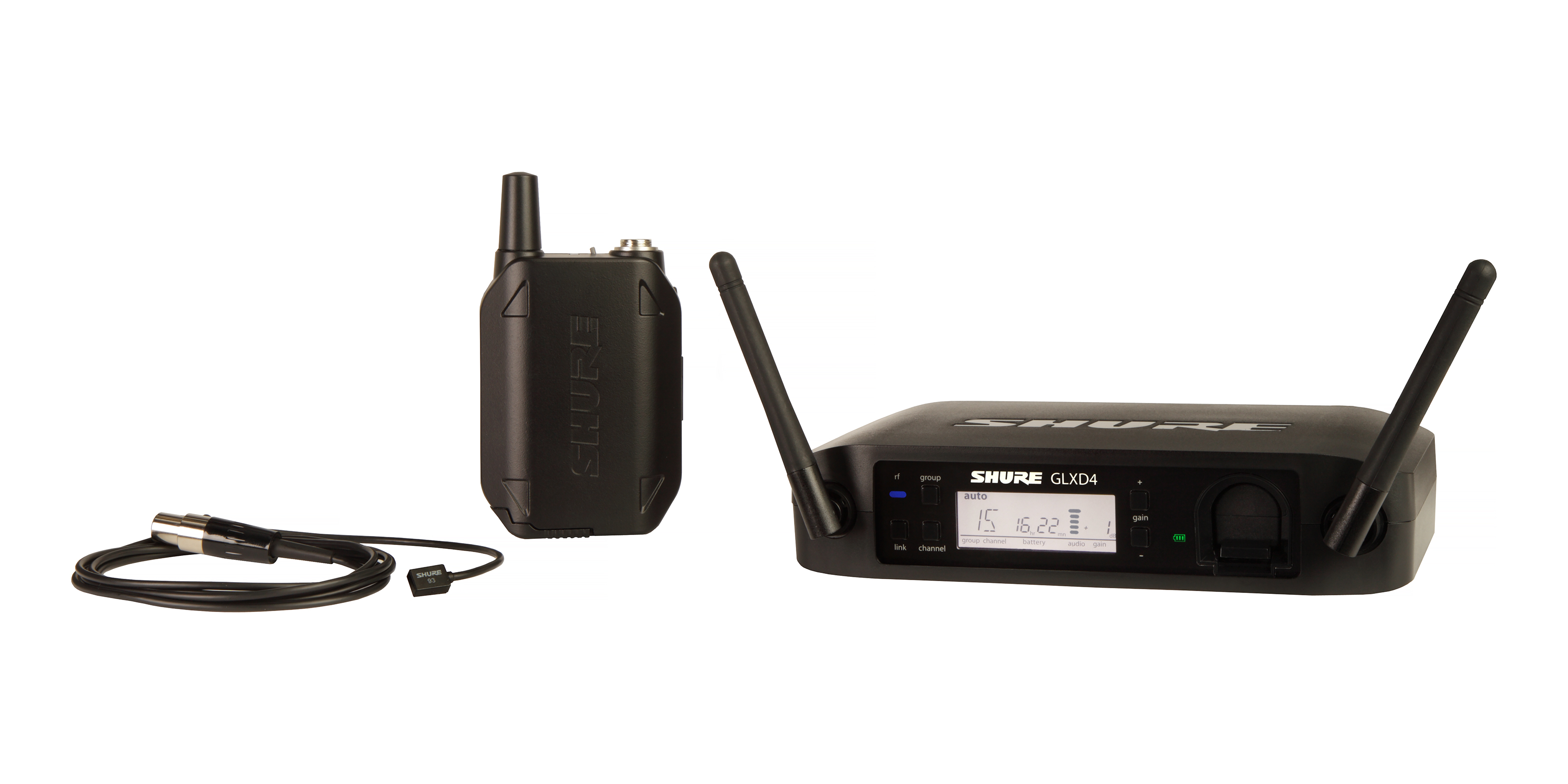 Shure GLX-D Advanced Digital Wireless Lav system - Calgary Tech Rent
