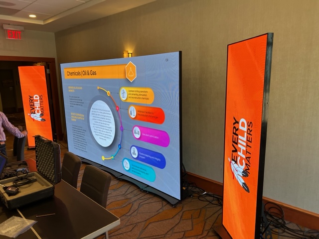 LED Wall/LED walls/E-Posters - Calgary Tech Rent